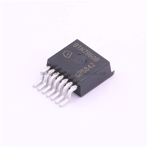 Kwm IC BTN7960B Original Motor Driver IC TO 263 7 BTN7960B TO 220 7 BTN7960PAKSA1 Kwm IC And PMIC