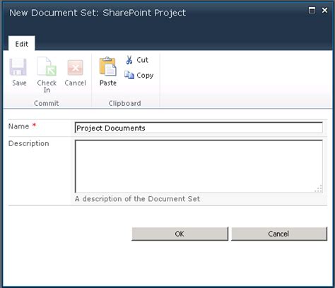 How To Create Document Set In Sharepoint 2010 Sharepoint