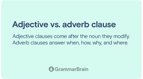 Understanding An Adjective Clause Definition Examples How To Use