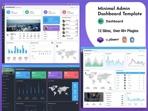minimal responsive bootstrap 4 admin dashboard and webapp templates