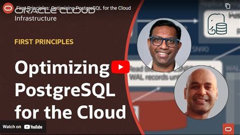 Sharad Bansal On Linkedin Oci Oraclecloudinfrastructure Postgresql