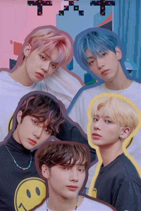 Before And After Of Txt Txt Kpop Guys Photo Grouping