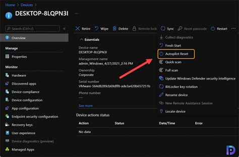 Intune Autopilot Reset Vs Fresh Start At John Rosado Blog