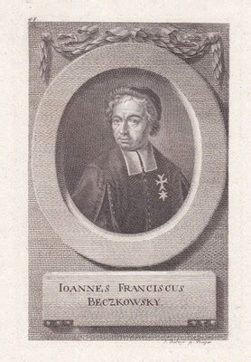 Jan Frantisek Bechovsky Czech Historian Author Böhmen Bohemia Portrait