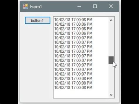 CSharp Windows Forms Add Vertical Scroll Bar To Multiline Textbox YouTube