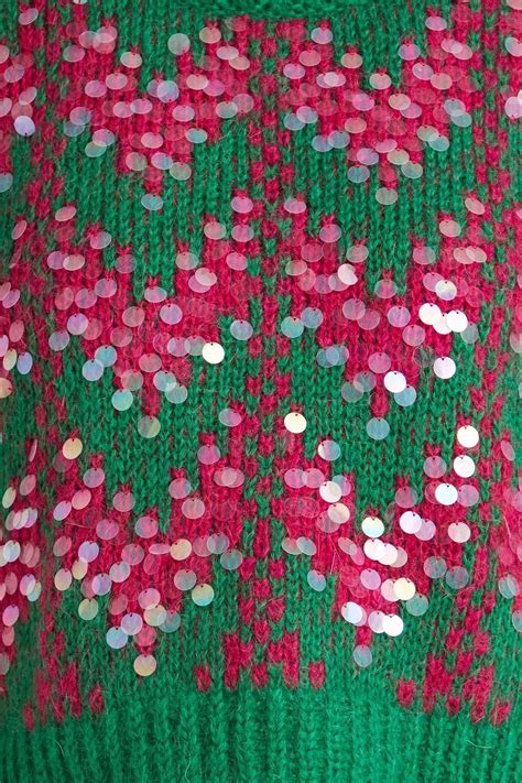 GUCCI Sequin Embellished Mohair Blend Sweater THE OUTNET