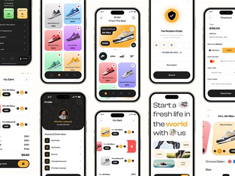 Ecommerce Mobile App Ui Kits Design I Online Store Behance