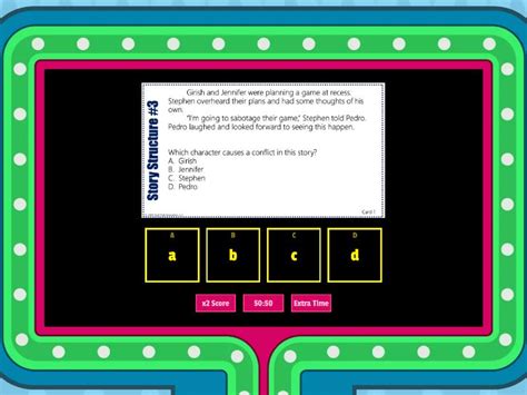 Story Structure Gameshow Quiz