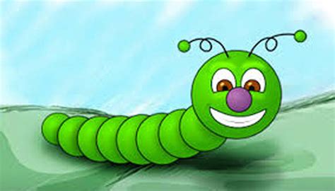 آموزش نقاشی کرم برای کودکان رنگ آمیزی کرم کودکانه ستاره