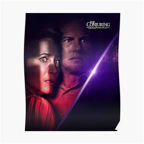The Conjuring 3 The Devil Made Me Do It 2021 Premium Matte Vertical
