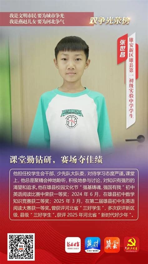 张世昌：课堂勤钻研，赛场夺佳绩 文明河北