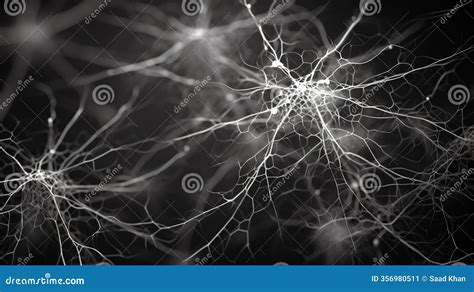 Detailed Apical Dendrite Structure Of Cortical Pyramidal Neuron Stock