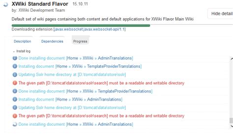 The Given Path Must Be A Readable And Writable Directory Help