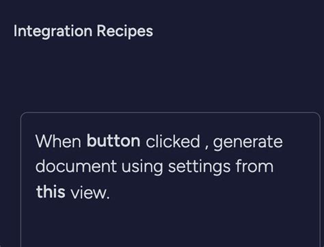 Recipe Action When Button Clicked Not Available Monday Apps And Developers Monday Community Forum