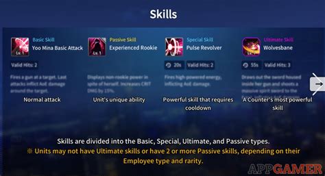 How To Level Up Skills Counter Side