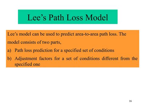 Lecture 1 Path Loss Propagation Modelpptx