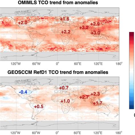 Regional Trends In Tropospheric Column Ozone And Its Key Precursors