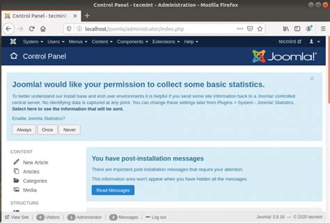 How To Install Joomla On Ubuntu 1804
