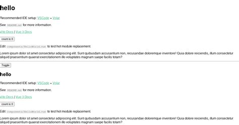 Simplebar Vue3 Codesandbox
