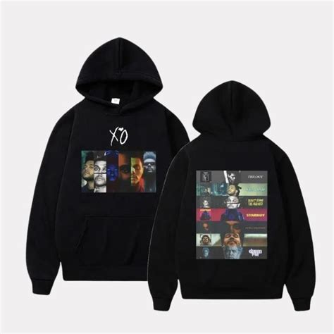 The Weeknd Xo Album Collage Hoodie Iconic Cover Art The Weeknd Merch
