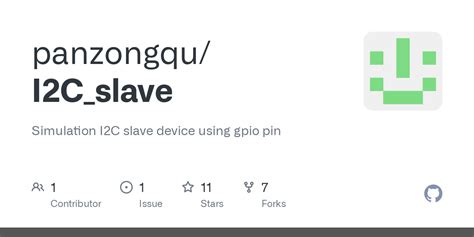 GitHub Panzongqu I C Slave Simulation I C Slave Device Using Gpio Pin