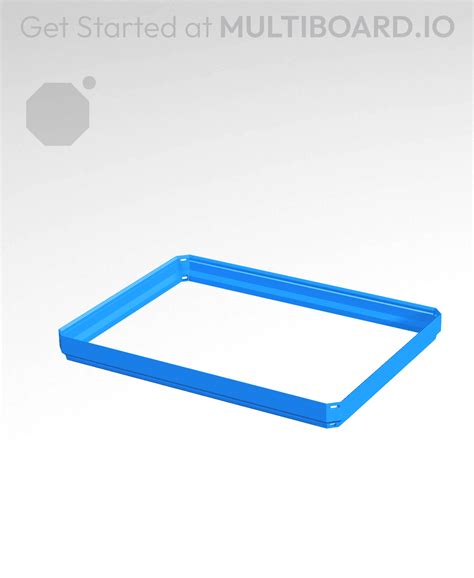 4x3x025 Simple Walls Standard Click In Multibin Shell Extension