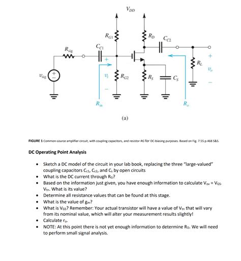AC Analysis Sketch A Small Signal Model Of The Chegg