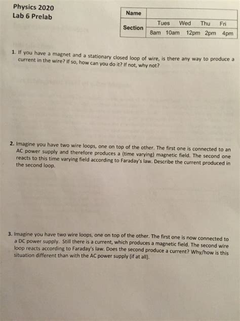 solved if you have a magnet and a stationary closed loop of