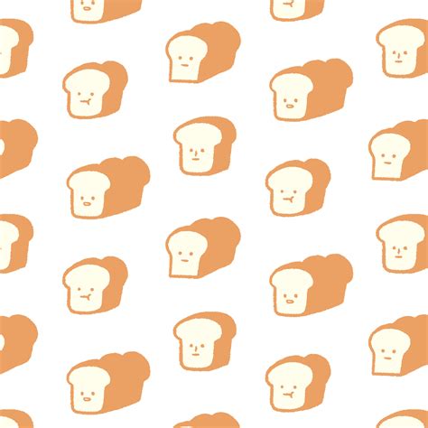 Cute Bread Wallpaper