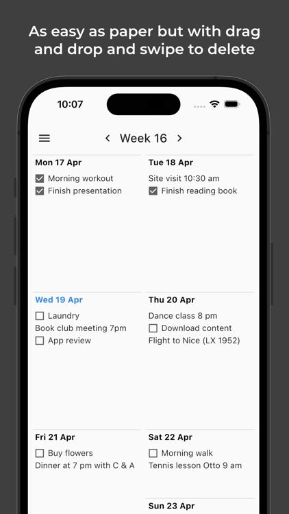Weekly Todo Notes By Christian Arby