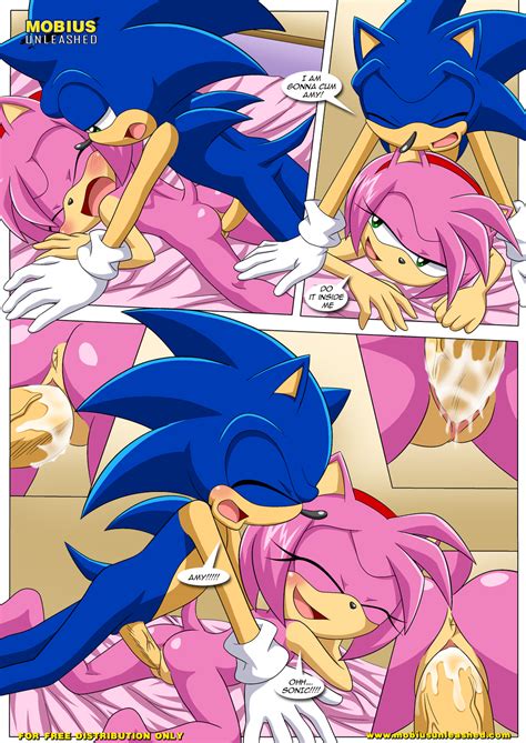 Rule 34 Amy Rose Anthro Ass Bbmbbf Breasts Comic Comic Page Date