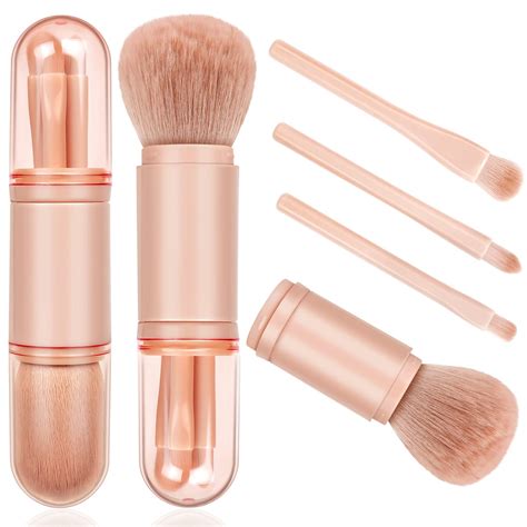 Travel Makeup Brushes Set 4 In 1 Mini Cute Makeup Brush