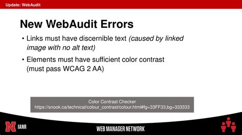 IANR WEB MANAGER NETWORK Ppt Download