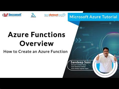 Microsoft Azure Azure Functions Overview How To Create An Azure Function Sebae Videos