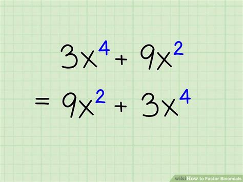 How To Factor Binomials With Pictures Wikihow