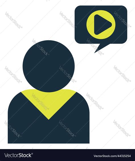 blogging vlog on a white background royalty free vector