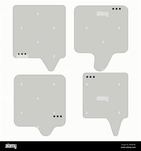 Gray Chat Icon On White Background Message Sign Communication Symbol