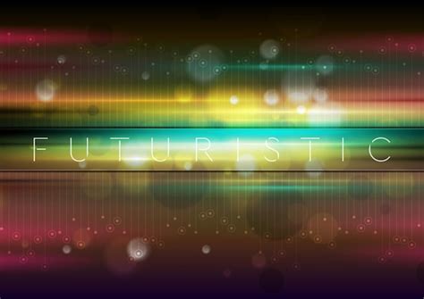 Premium Vector Colorful Glowing Stripes And Tech Lines Abstract Background