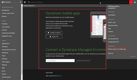 Solved How To Use Dynatrace Mobile Apps Dynatrace Community