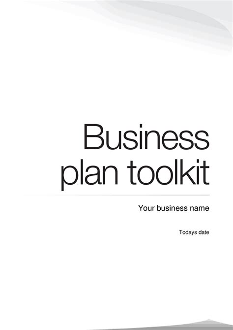 Business Plan Toolkit Commbank Dispense Economia Aziendale Docsity