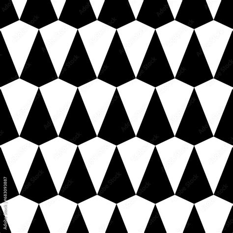 Seamless Pattern Design With Kite Shapes Polygons Background Image With Repeated Geometrical