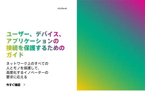ユーザー、デバイス、アプリケーションの接続を保護するためのガイド