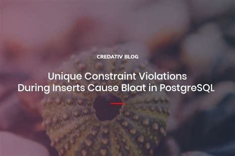 Credativ Netapp Postgresql Bloat Conflict Credativ Gmbh