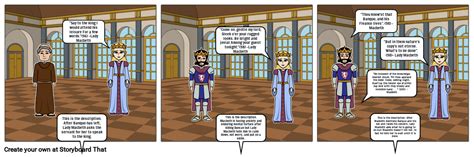 Macbeth Act 3 Scene 2 Storyboard By 9872ff6e