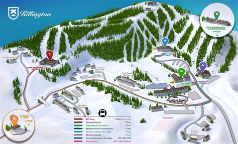 Mt Killington Trail Map