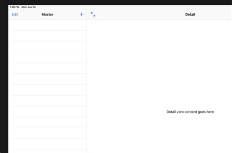 Ios Uisplitviewcontroller Displaymodebuttonitem Is Hidden When Using