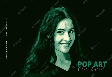 Premium Psd Text Portrait Art Photo Effect