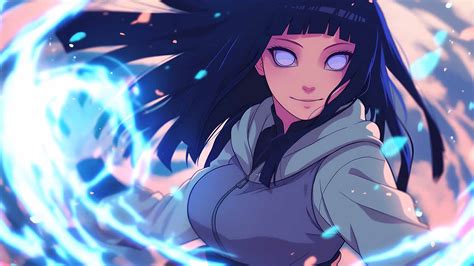 Byakugan Princess Hinata Desktop Wallpaper 4k Naruto Wallpaper