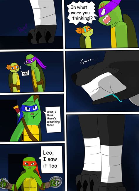 Tmnt Unleashed Wolf Spirit Ch1 Pag6 By Sandriux2000 On Deviantart