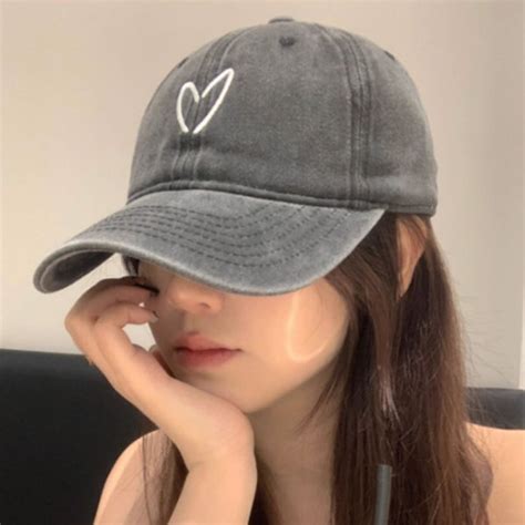 인팍쇼핑 모임 대두 특이한 귀여운 얼굴 볼캡 작아보이는 단체 모자 독특한 가리는 동호회 캠핑 유아동의류잡화임부복